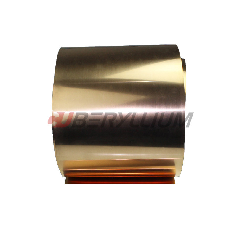 Cube Alloy 25 C17200 Beryllium Copper 172 Strip 1/2 Hard สำหรับสวิตช์รี ...